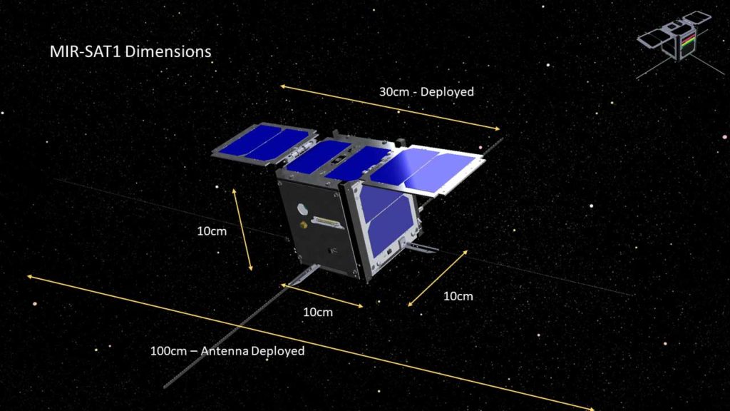 MIR-SAT1 – Mauritius Research and Innovation Council